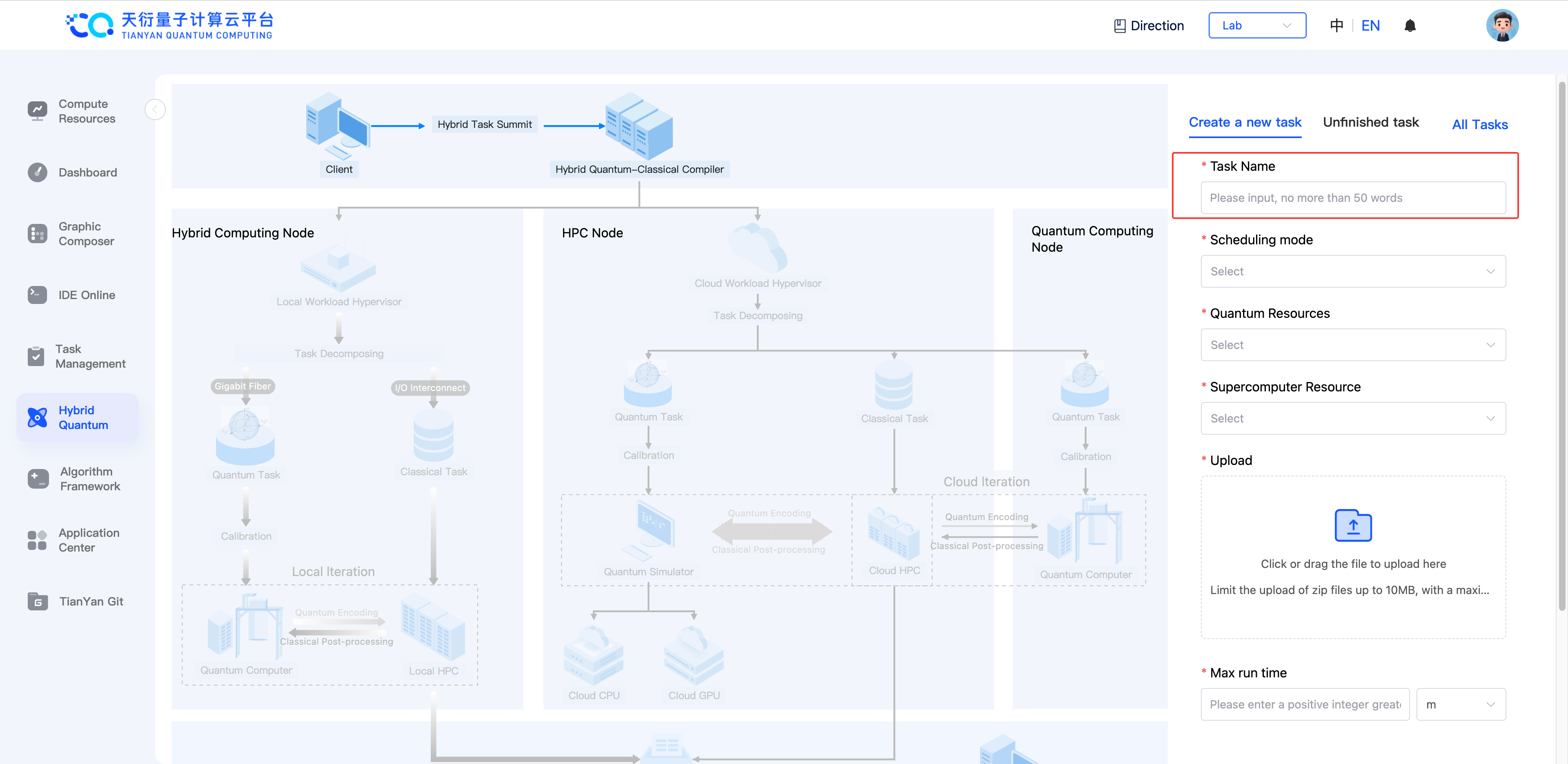 Hybrid Quantum Workflow | 文档空间